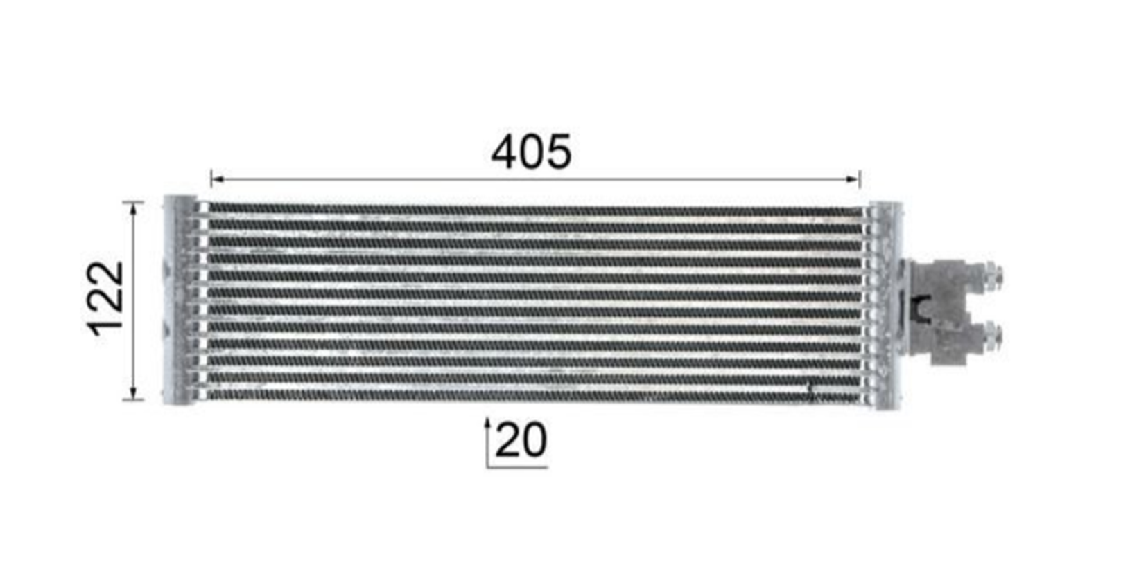 MERCEDES Vito Otomatik Şanzıman Yağ Soğutucusu A4475000001